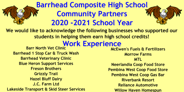 2020 2021 Work Experience Thank You Barrhead Composite High School 2020-2021-work-experience-thank-you-barrhead-composite-high-school