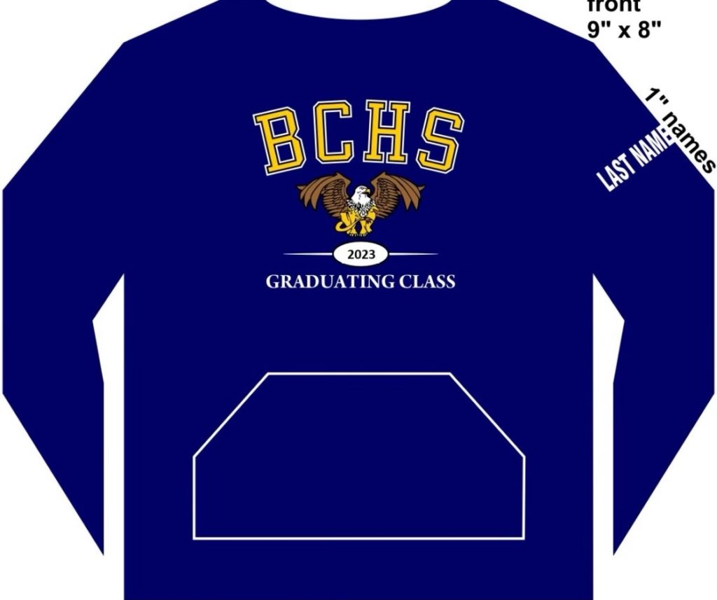2023 Grad Hoodie - Barrhead Composite High School
